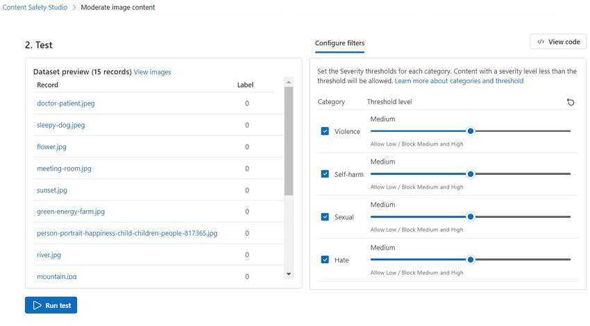 Analyzing Image Moderation using Azure Content Safety