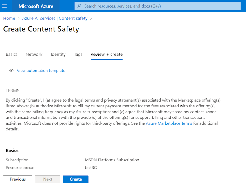 Analyzing Text Moderation using Azure Content Safety