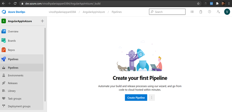 Angular 10 Project In Azure Devops Cicd With Azure Repos Or Github And Hosting In Azure App