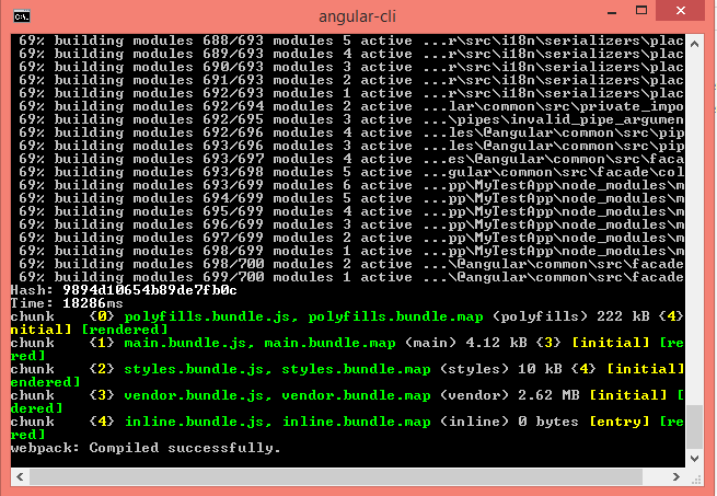 Angular 2 With TypeScript And Gulp Using Angular CLI Angular 2 With TypeScript And Gulp Using Angular CLI