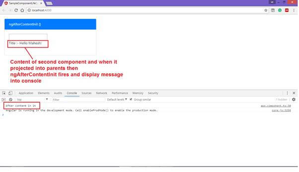 Component Lifecycle Hooks in Angular 5 - Part 2