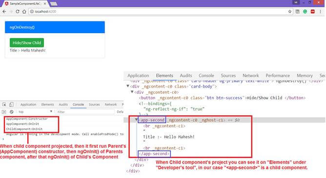 Component Lifecycle Hooks in Angular 5 - Part 2