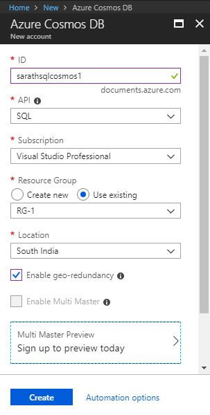 Angular 6 Application With Cosmos Db And Web Api 2 0424