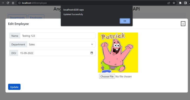 Angular Crud Using Net Core Web Api