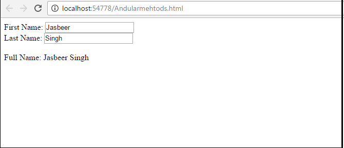 AngularJS Controller AngularJS Controller