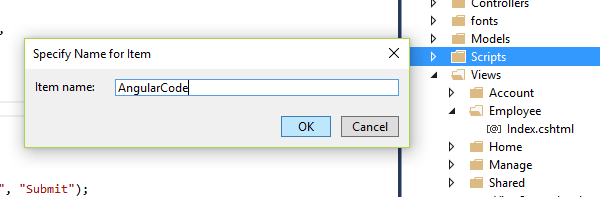 Angularjs Crud Operation Using Aspnet Mvc