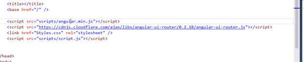 AngularJS UI-Router HTML5 Mode And Active State CSS AngularJS UI-Router HTML5 Mode And Active State CSS