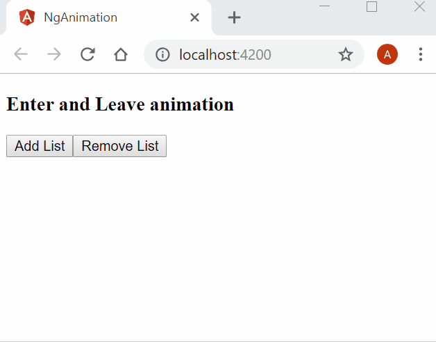 Animation Using Angular 6