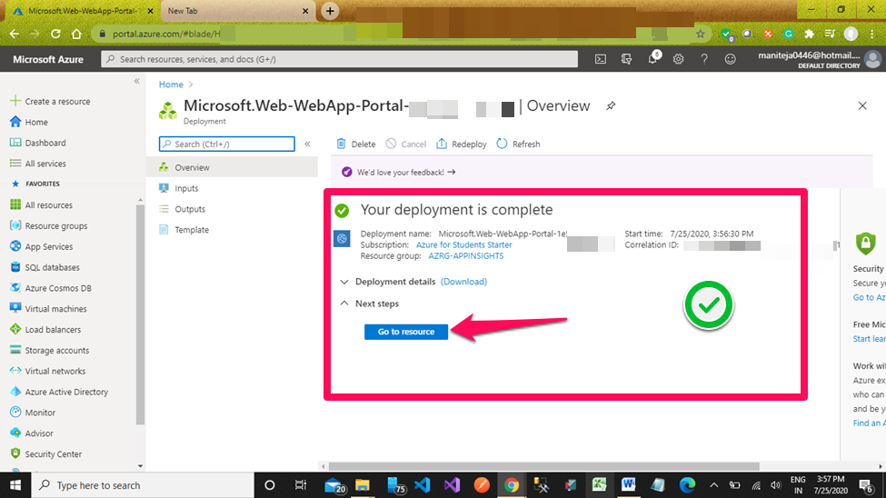 Application Insights In Mvc Core Web Api Core And Entity Framework Core