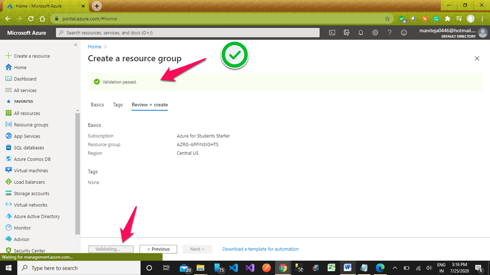 Application Insights In Mvc Core Web Api Core And Entity Framework Core