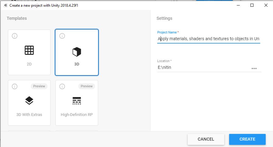 Apply Materials, Shaders And Textures To Objects In Unity