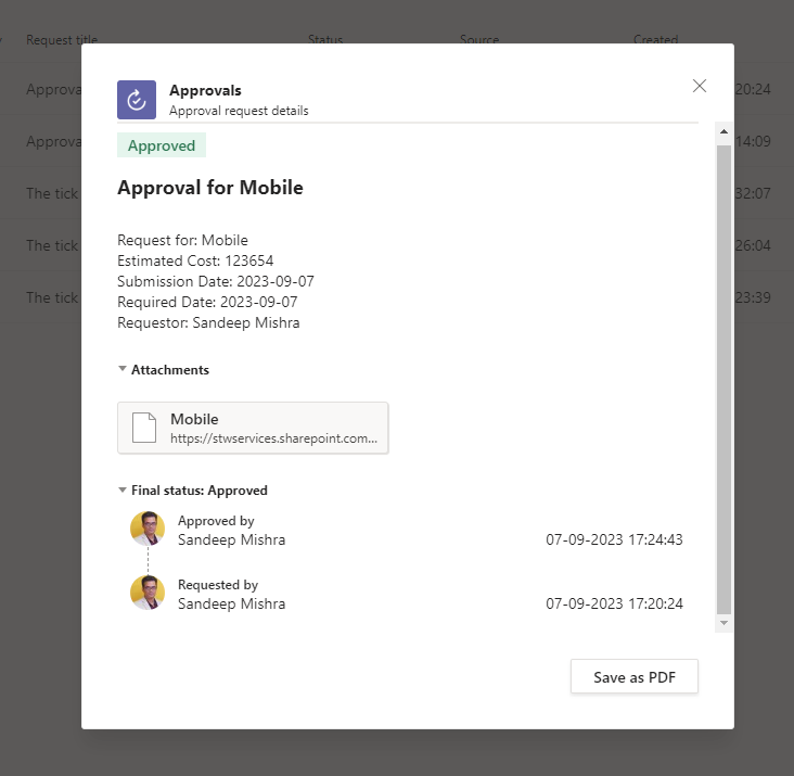 Approval Process using Power Automate Approval Process using Power Automate