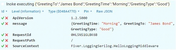 ASP.NET Core 2.0 Structured Logging ASP.NET Core 2.0 Structured Logging