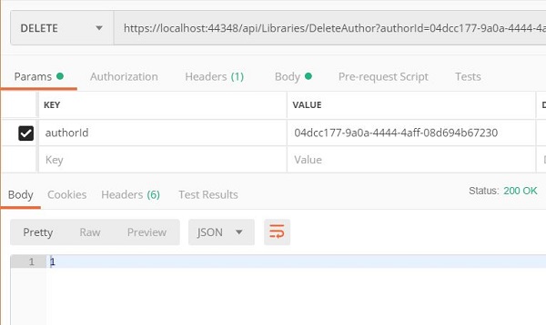 ASP.NET Core CRUD API Using Entity Framework