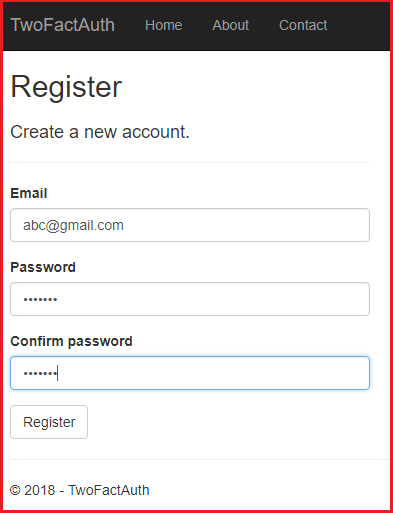 ASP.NET Core - Two Factor Authentication Using Google Authenticator