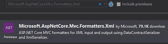 ASP.NET Core Web API - Configure Formats