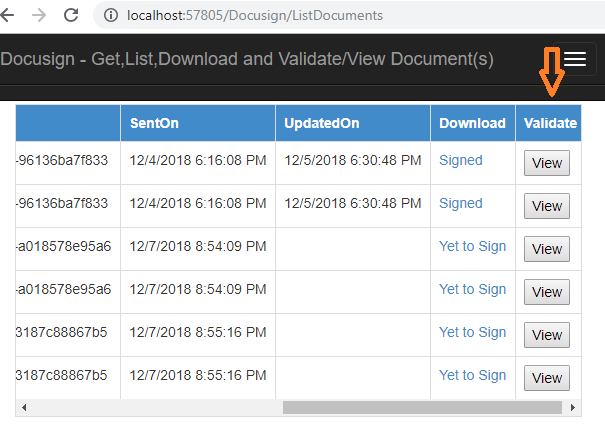 ASP.NET MVC 5 - DocuSign🖋️- Validating And Viewing Document(s) On A Modal-Dialog