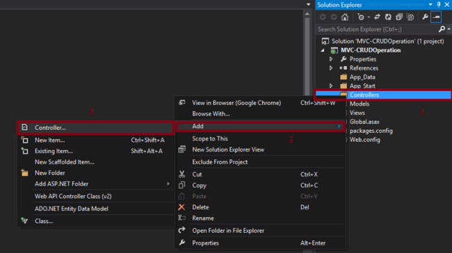 ASP.NET MVC CRUD Operation Using Entity Framework Without Writing ... ASP.NET MVC CRUD Operation Using Entity Framework Without Writing ...