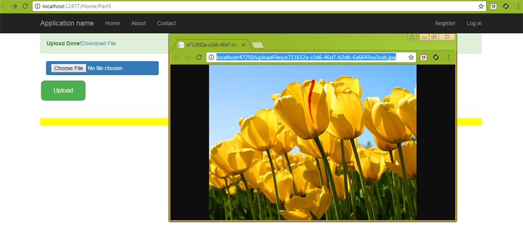 ASP.NET Web API Using MVC And jQuery To Upload And Download Files - Part Seven