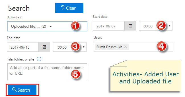 Audit Log Search In Security And Compliance Center In Office 365
