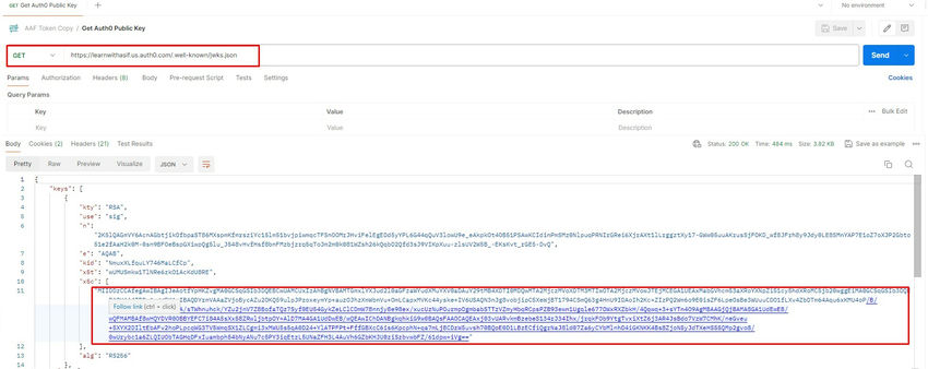 Auth0 App Registration Jwt Generation And Validation With Public Key