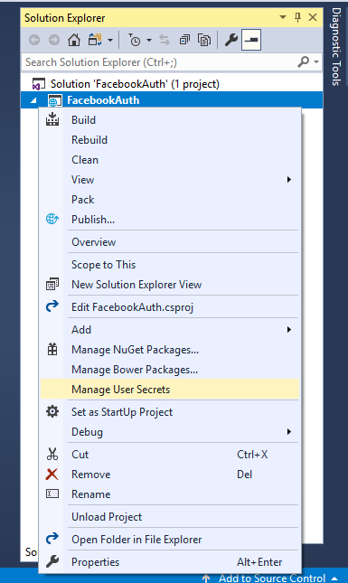 Authentication Using Facebook In Asp Core 2 0