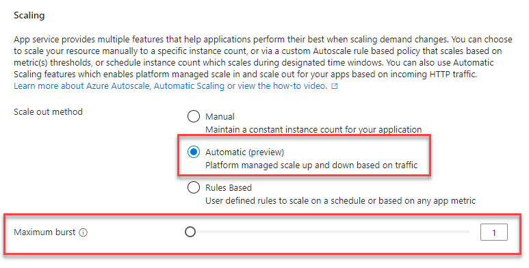 Automate Azure App Service Plan Scaling with Automatic Scaling Automate Azure App Service Plan Scaling with Automatic Scaling