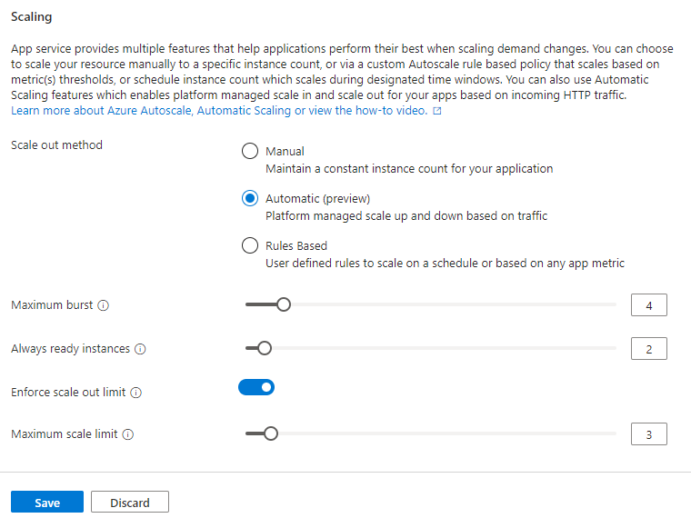 Automate Azure App Service Plan Scaling with Automatic Scaling Automate Azure App Service Plan Scaling with Automatic Scaling