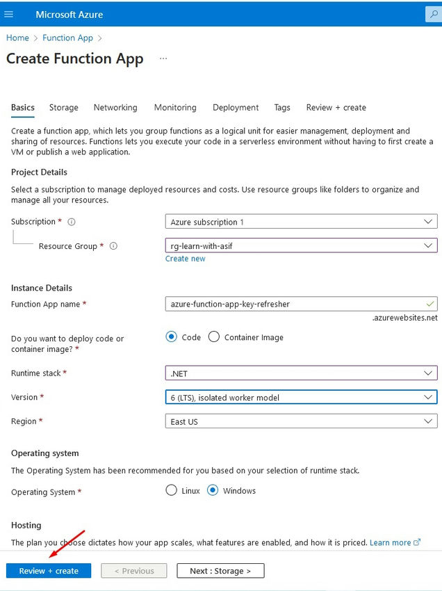 Automate Azure Key Vault Key Refresh with Managed Identity