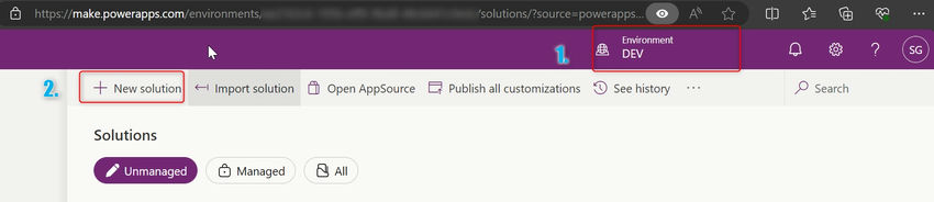 Working with Modern Command Bar Designer in PowerApps