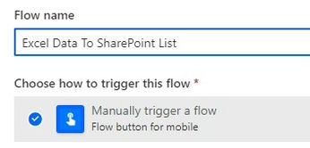 Automating Excel data to SharePoint Lists with Power Automate