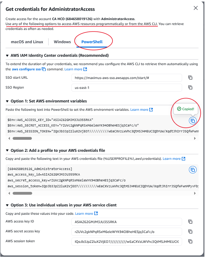 AWS Management (0-1) --- AWS CLI