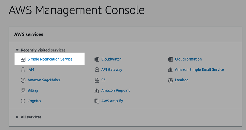 AWS SNS - Create SNS Application Platform, SNS Topic, And Add SNS ...