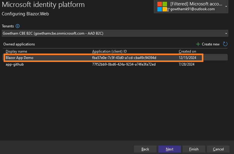 Azure AD B2C as an Identity Provider for Blazor Applications