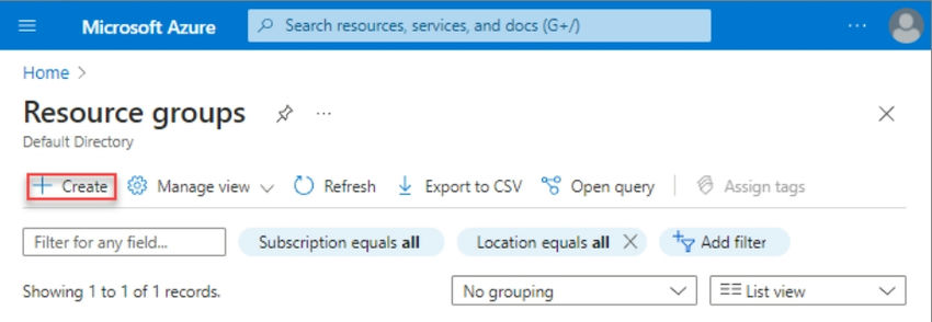 Azure API Management and Resource Group Setup