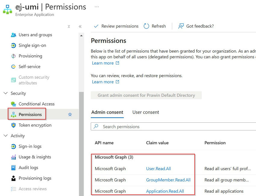 Azure API Permissions Managed Identity with PowerShell