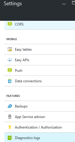 Azure App Service - Configure Failed Request Tracing