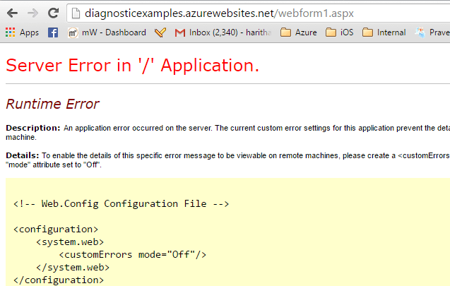 Azure App Service - Edit Web.Config Remotely Using Visual Studio