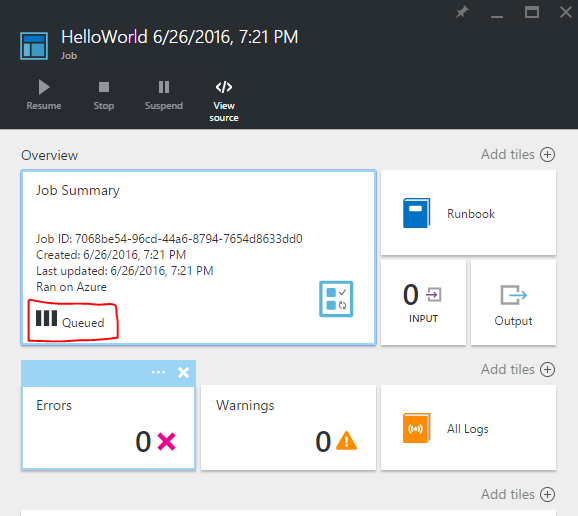 Azure Automation - Publish Runbook Azure Automation - Publish Runbook