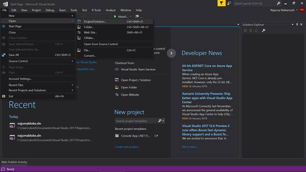 Azure Blob Storage Service Uploading A Blob And Set Container Propertied With Metadata Part Two