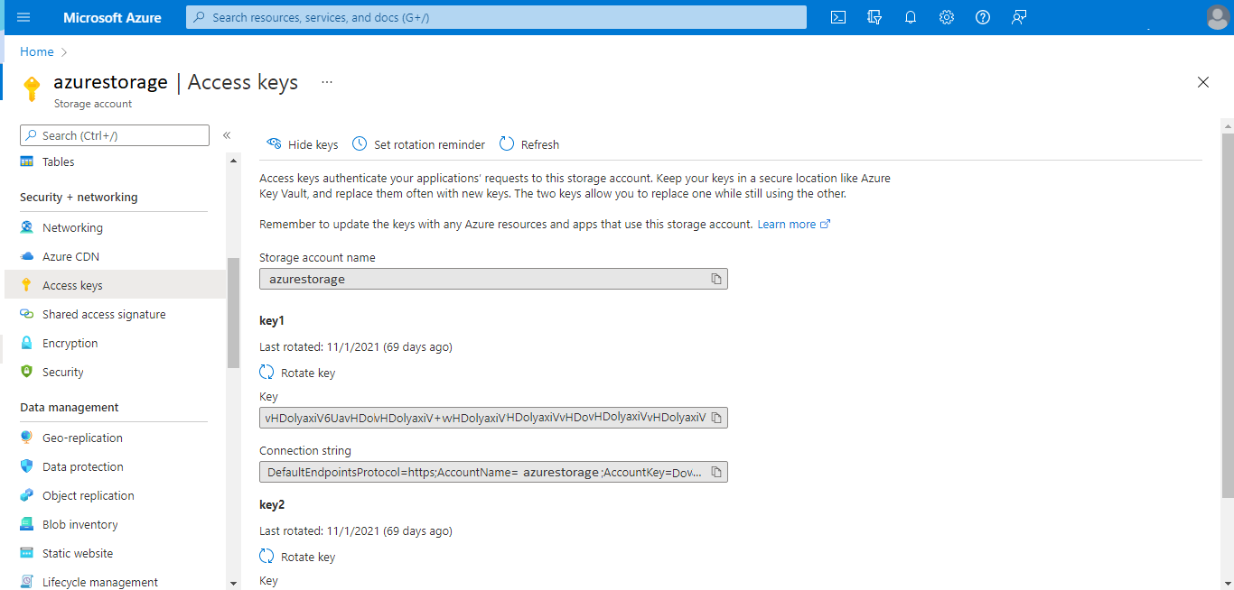 Azure Blob Storage With ASP.net Core Web API (.net core 3.1)