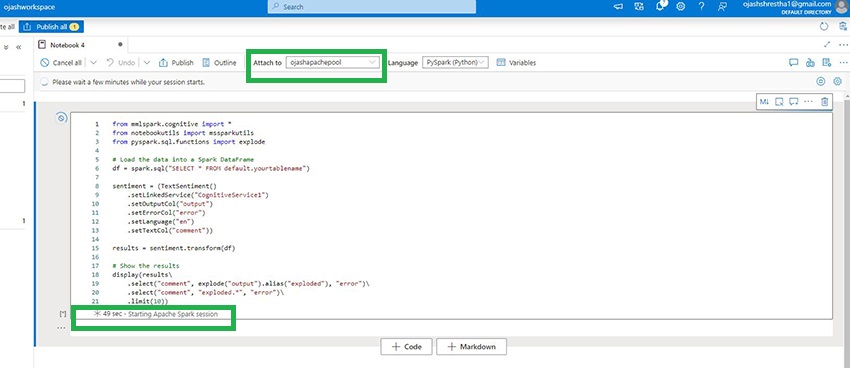 Azure Cognitive Services Sentiment Analysis Tutorial 2612