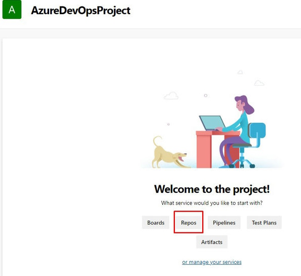 Azure DevOps: Create Organization, Project, Commit .NET Solution