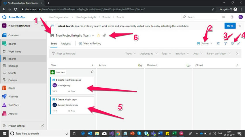 Azure Devops Project Configuration - Overview and Boards - Part 2