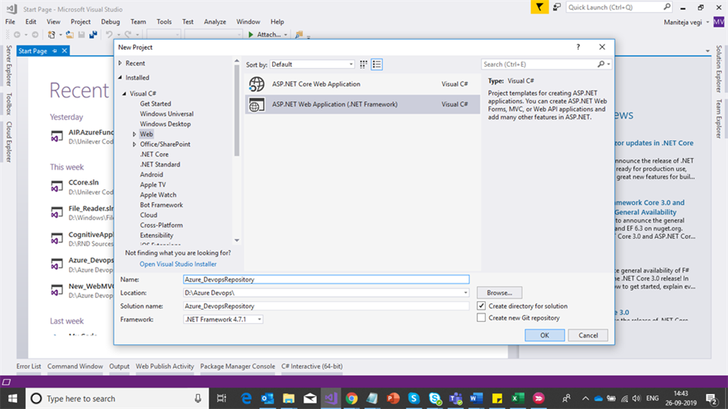 Azure Devops Project Configuration Repos Part Three