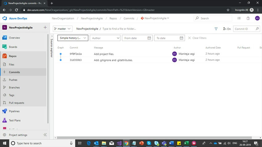 Azure Devops Project Configuration Repos Part Three