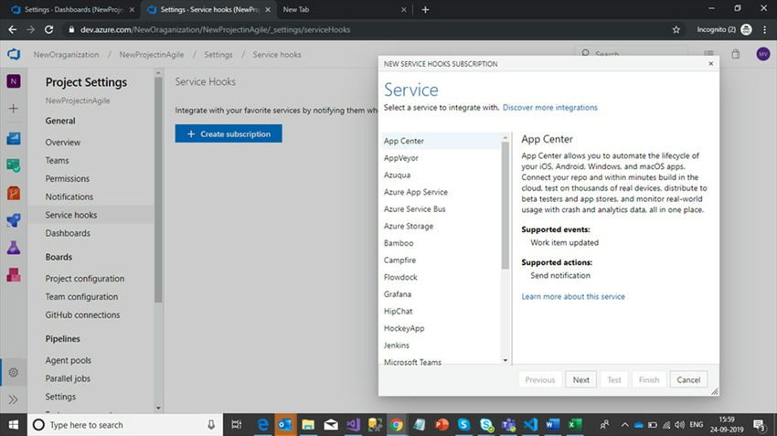 Azure Devops Project Configuration Settings - Part One
