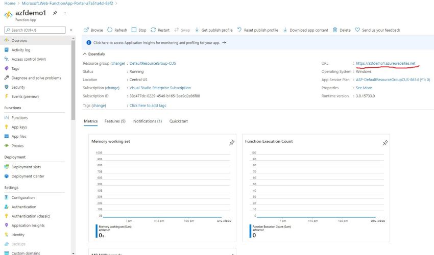 Azure Function - An Serverless Architecture