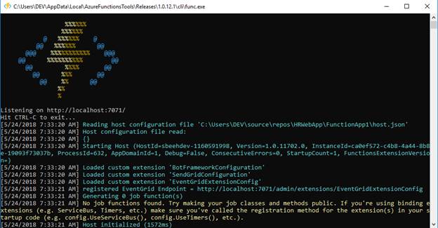 Azure Function With Entity Framework