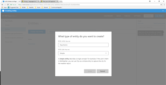 Azure Functions Integrating Luis Application With Azure Function Apps To Predict Intent In 